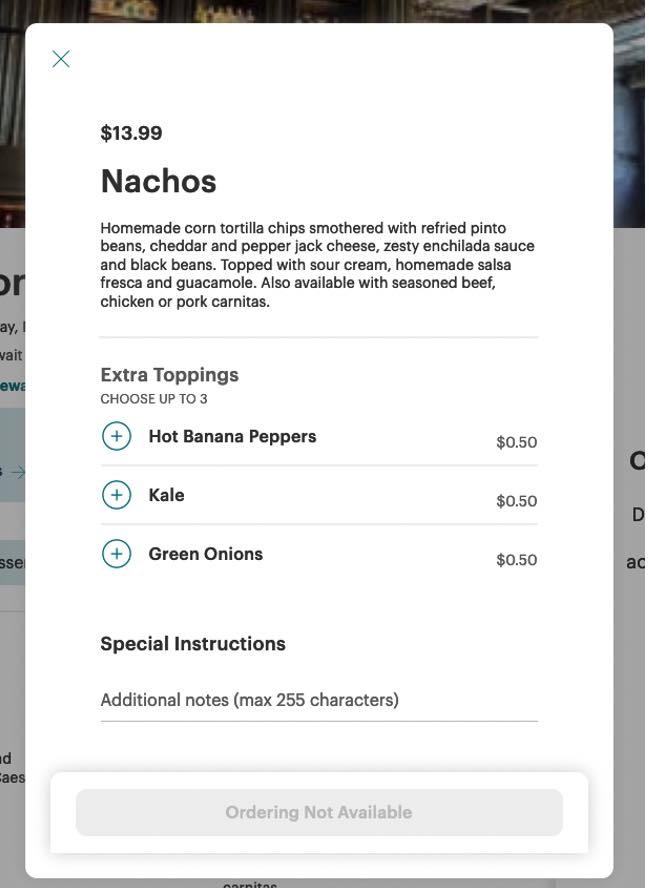 Understanding the Diner Online Ordering Experience