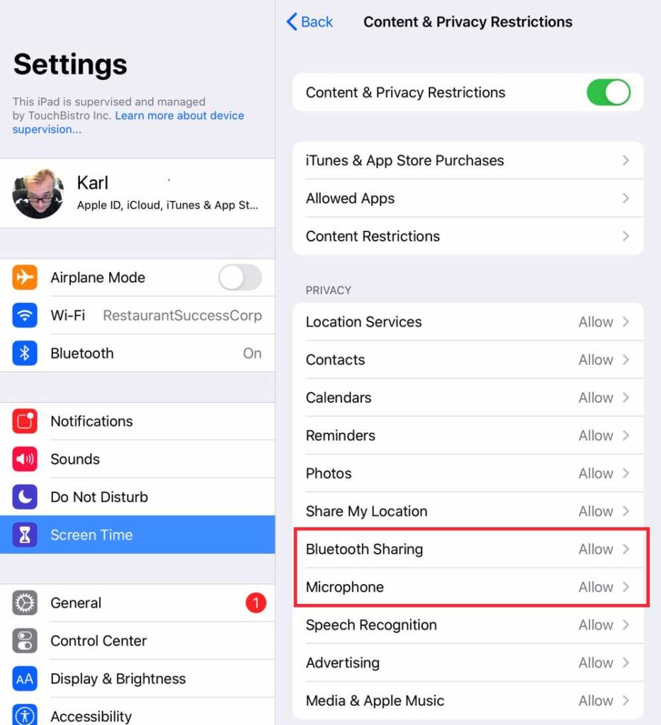 How to Use TouchBistro and iPad OS14