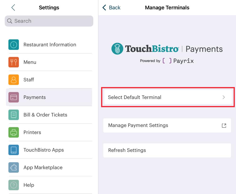 Setting Up Your PAX Terminal in TouchBistro for Customers on the POS ...