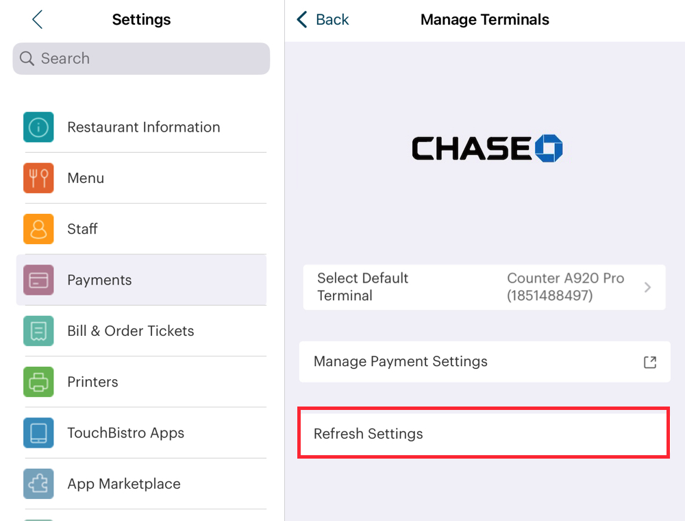 Setting Up Your PAX Payment Terminals for Chase USA
