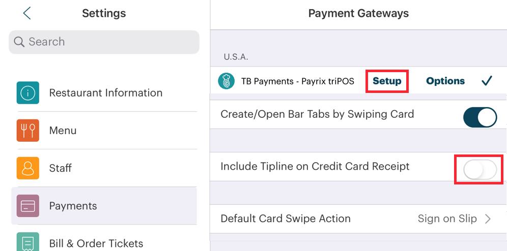 Enabling and Using Store and Forward with TouchBistro Payments - Payrix
