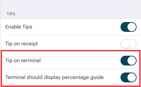 Setting Up the TouchBistro - Payrix Link/2500