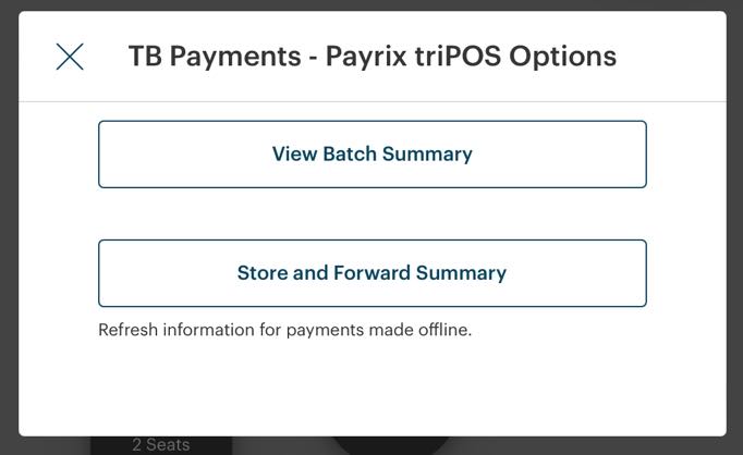 Setting Up the TouchBistro - Payrix Lane/3000