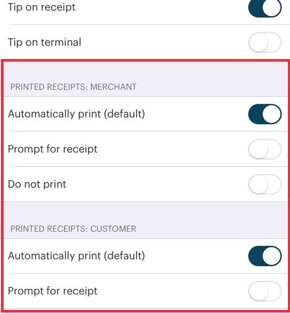 Setting Up the TouchBistro - Payrix Link/2500