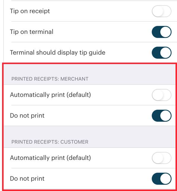 Setting Up the TouchBistro - Payrix Link/2500