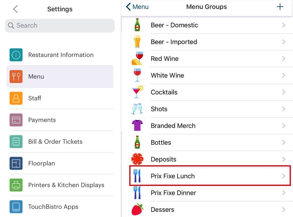 How To Create a Prix Fixe or Tasting Menu