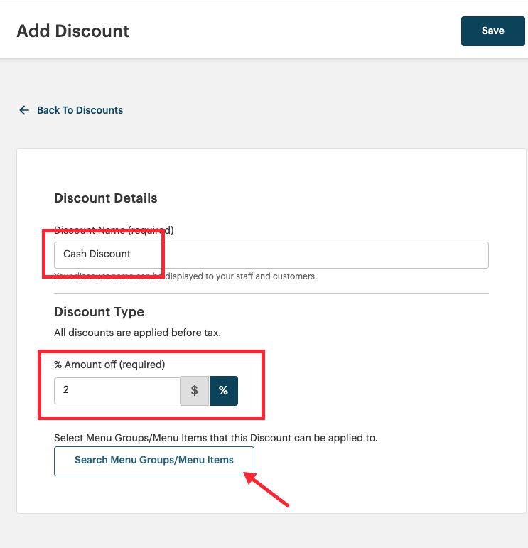 How Do I Set Up a Cash discount or Credit Card Fee?