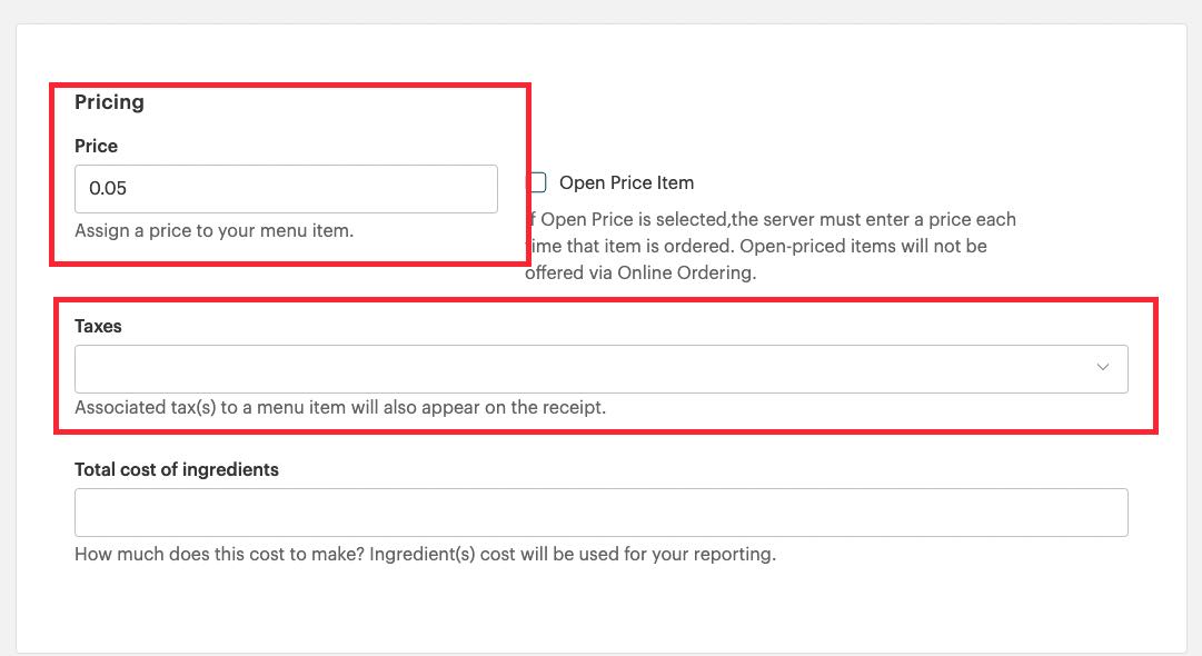 How To Create a Bottle or Can Deposit Using Menu Management