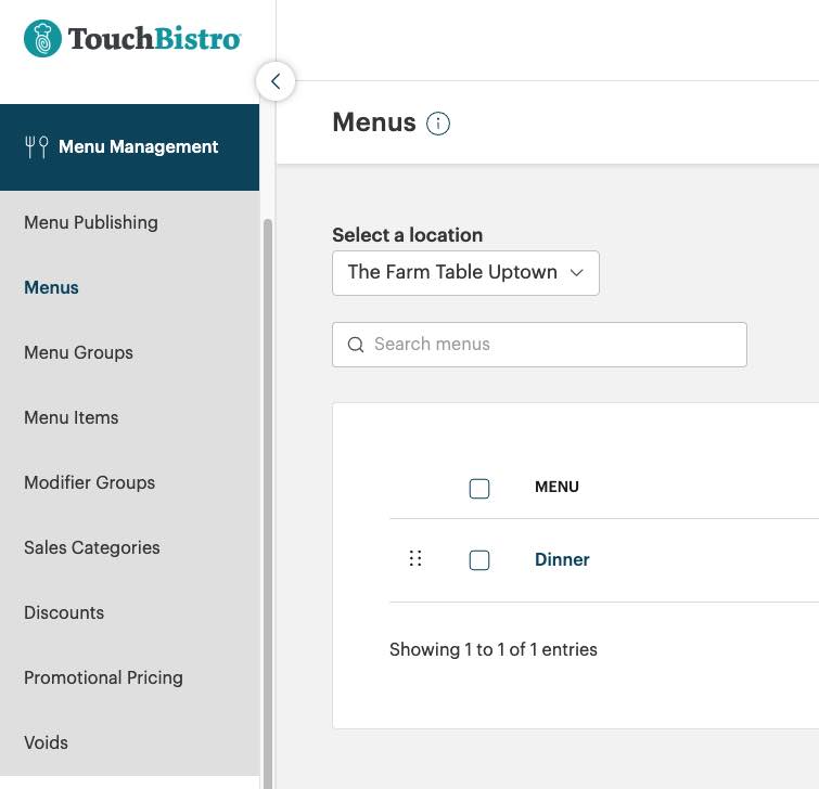 Menu Management: How to Use Menu Management
