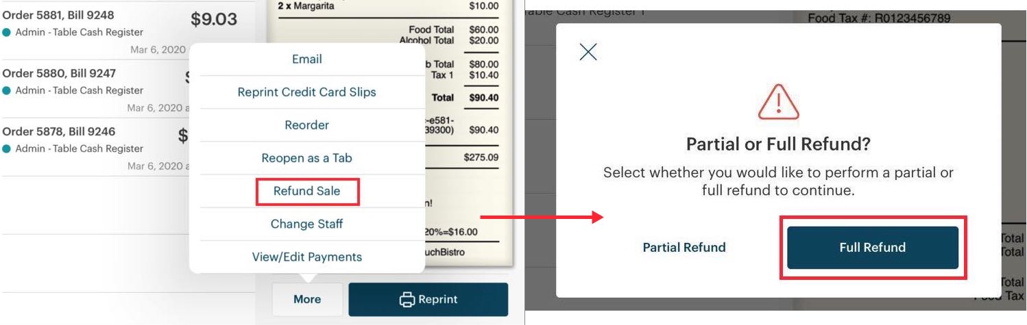 How Do I Perform a Refund with the Chase Move/5000?