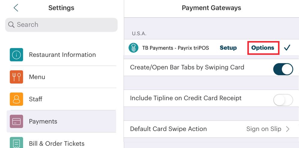 Enabling and Using Store and Forward with TouchBistro Payments - Payrix