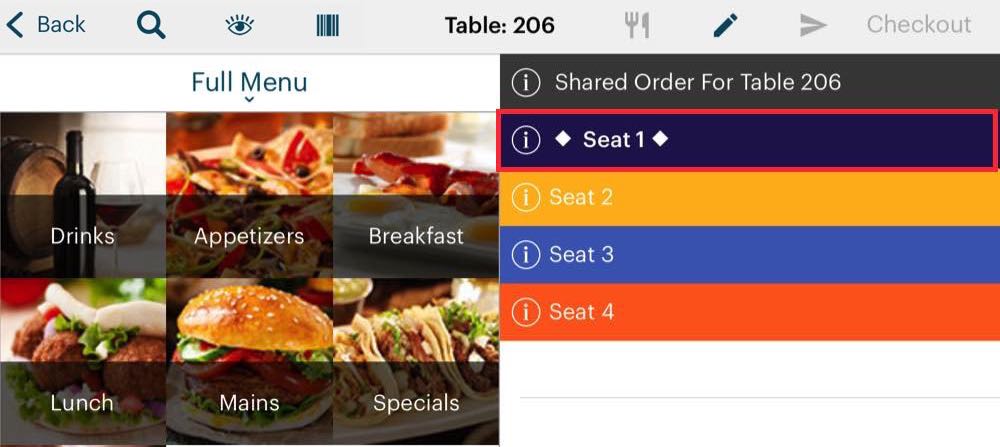 How Do I Take Orders for a Table?