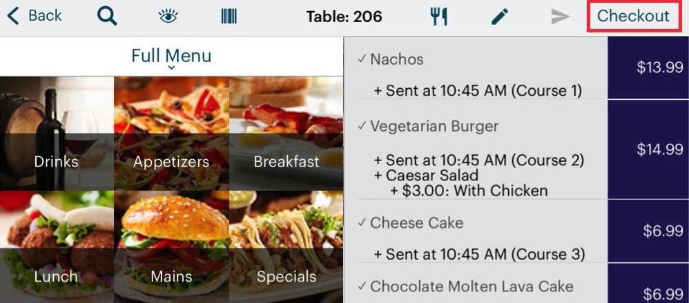 How Do I Checkout Diners?