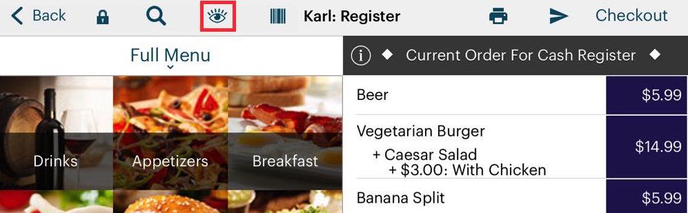Understand How to Use Your Cash Register Screen's Various Options