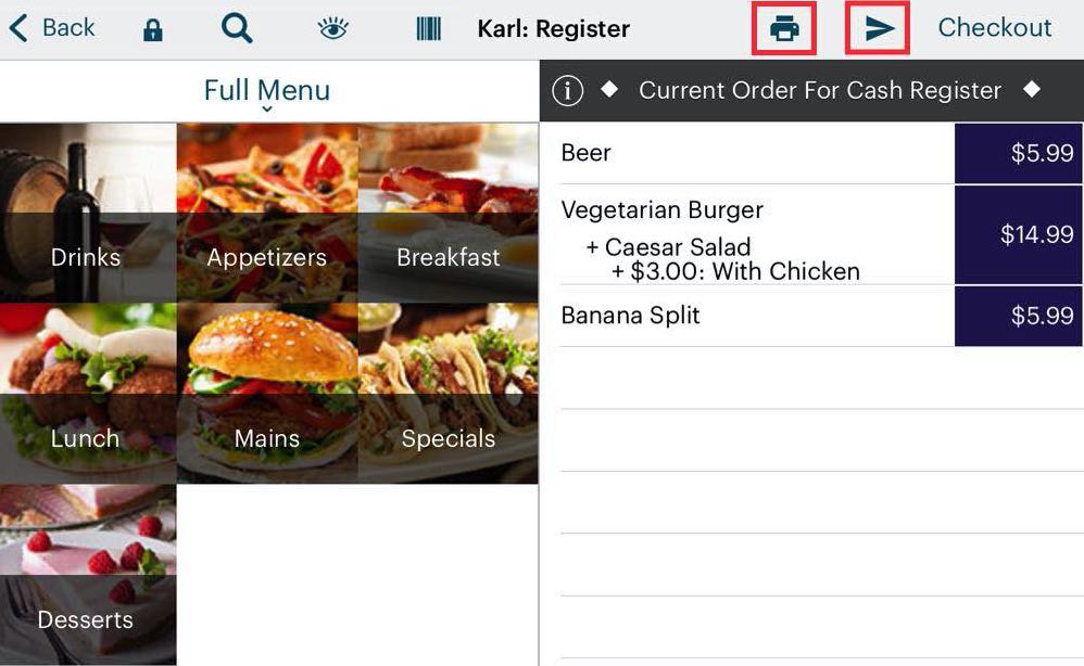 How Do I Take a Simple Order with My Cash Register?