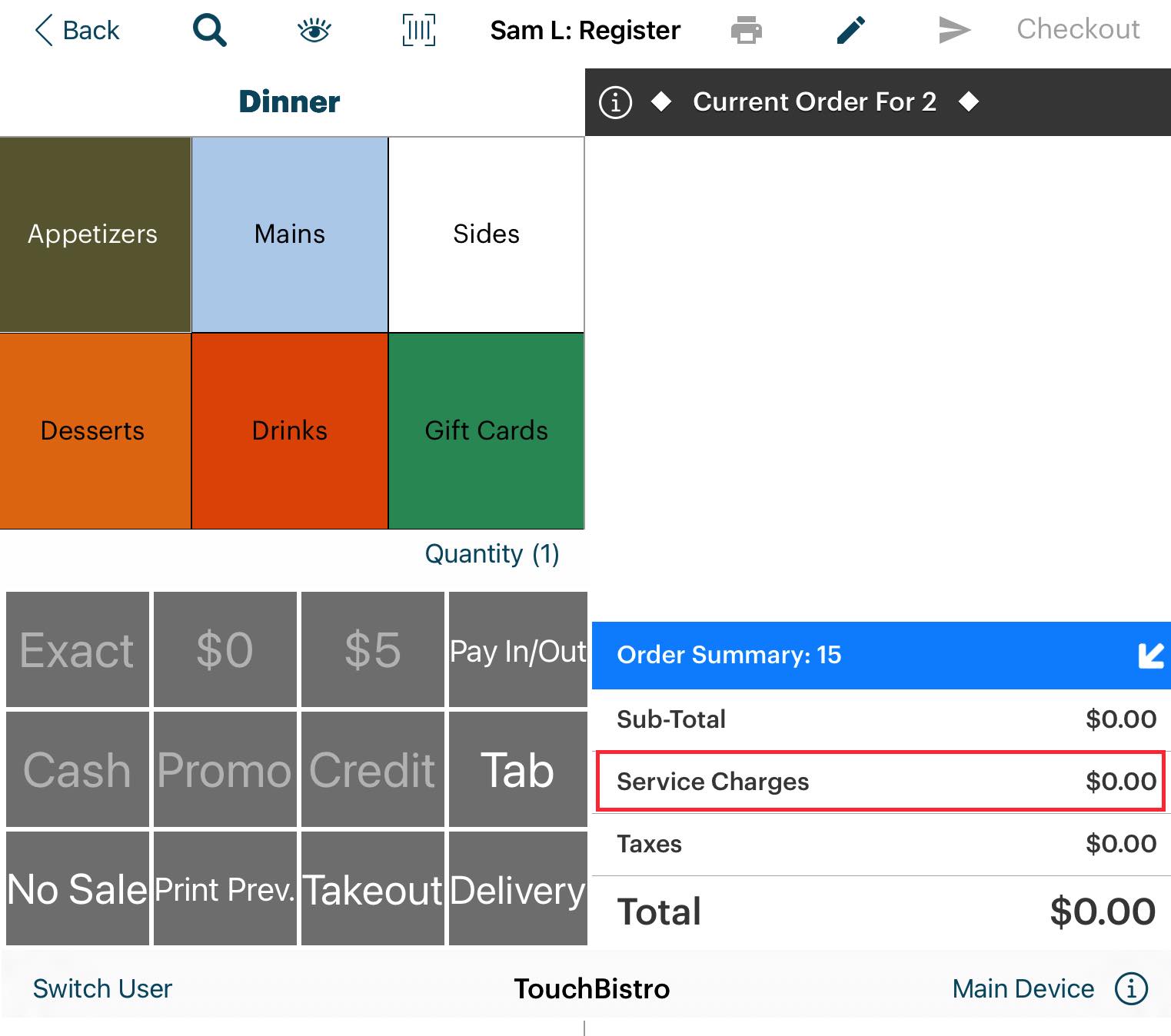 Discounts and Service Charges for Customers with the 12.0.0 POS Update