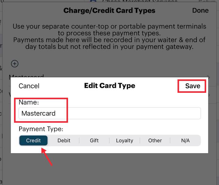 Using Your Payments Screen