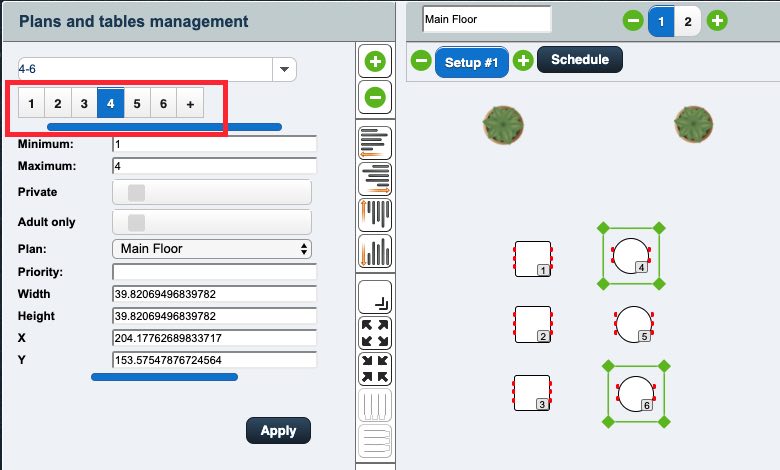 Advanced Floorplan Set Up for the TouchBistro Reservations App