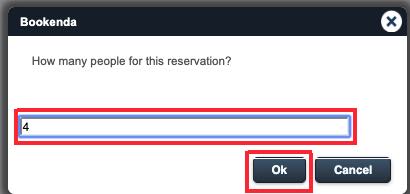 Seating Tables in Floorplan in the TouchBistro Reservations App