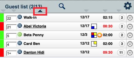 How Do I Use the Guest List Options in TouchBistro Reservations App?