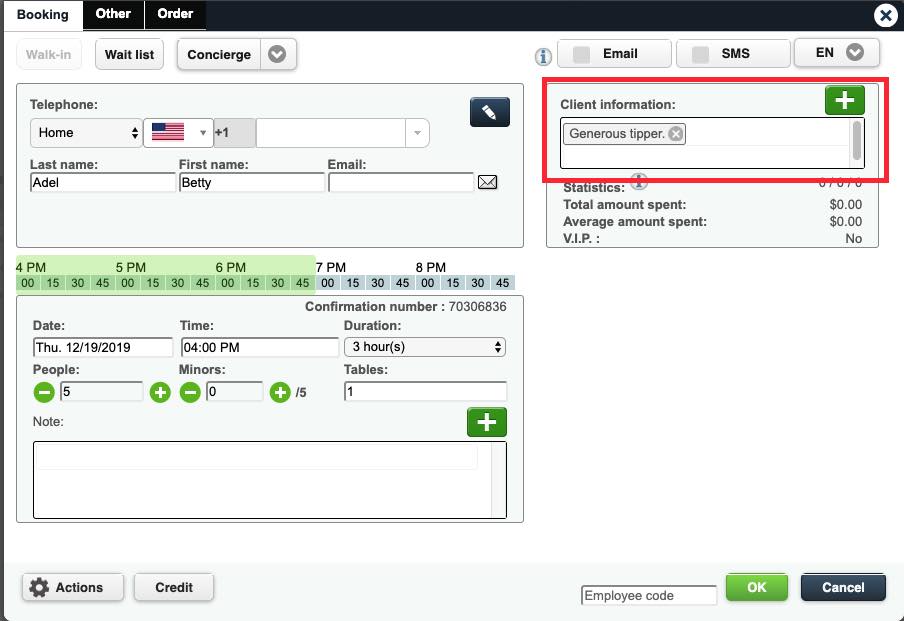How Do I Use the Guest List Options in TouchBistro Reservations App?
