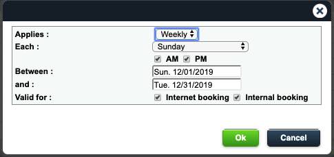 How to Set Up Reservation Intervals and Schedules