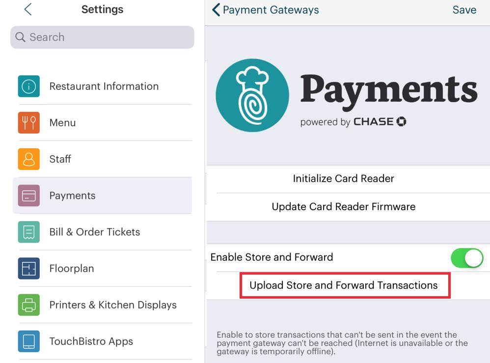 How Do I Take an Offline Payment with TouchBistro Payments Using the ...