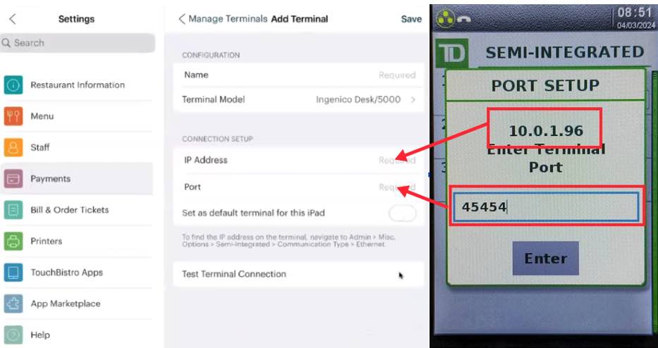 How to Set Up a TD Desk/5000