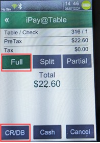 How to Accept Payments Using the TD Move/5000 with iPay@Table