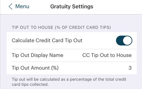 How to Set Up Gratuities