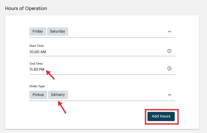 Step 1: How to Set Up Your Online Ordering Page