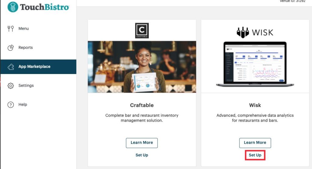 How to Enable Wisk in TouchBistro